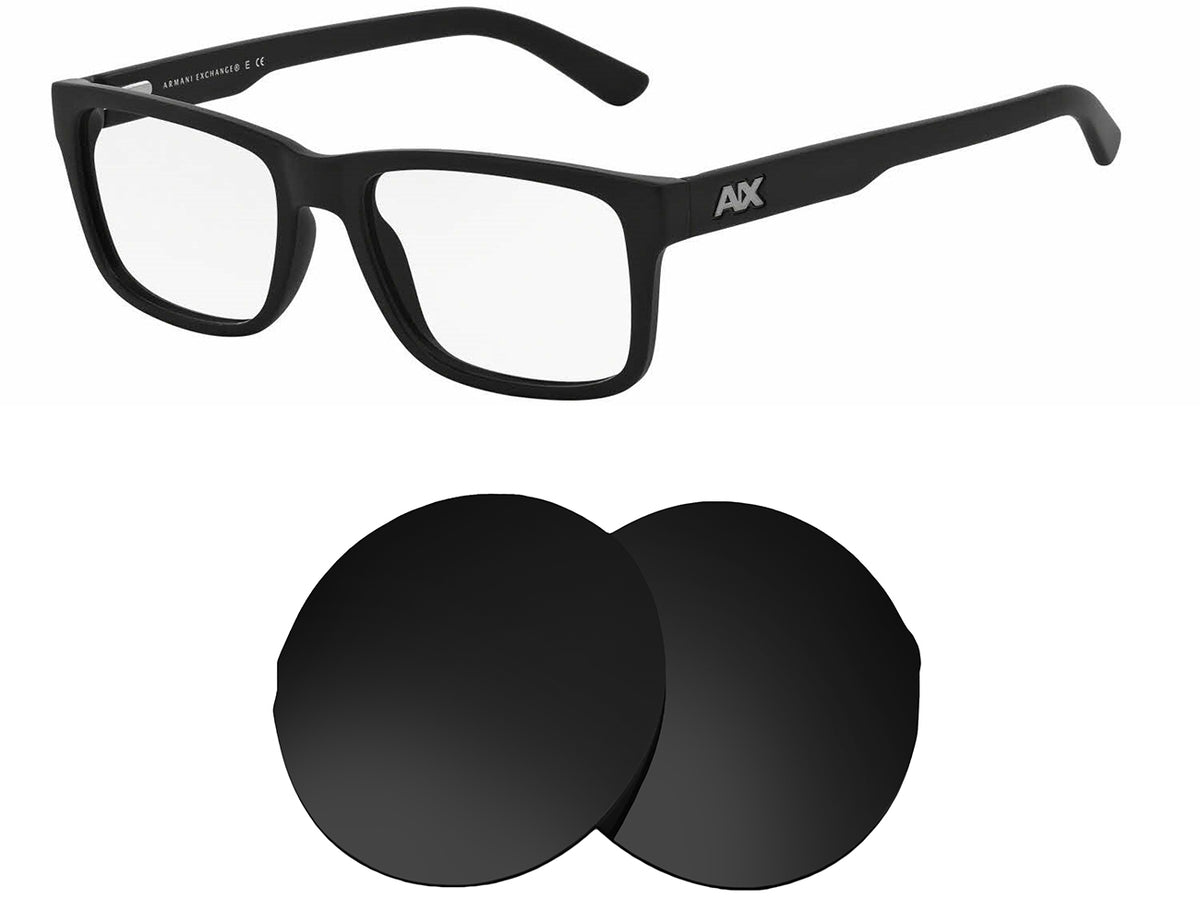 Armani AX3016 Replacement Lenses – Polarized & UV Protection | Seek ...