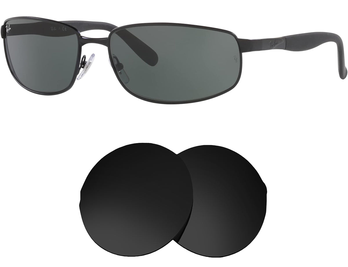 Ray Ban Replacement Lenses RB3254 (61mm) by Seek Optics - Polarized