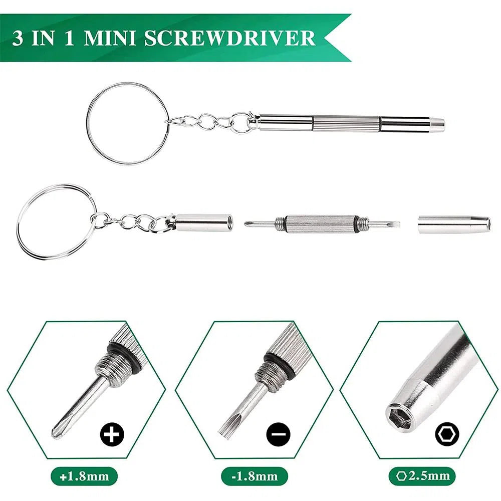 Seek Optics 3-in-1 Optical Screwdriver – Secure, Anti-Slip Fit | Seek