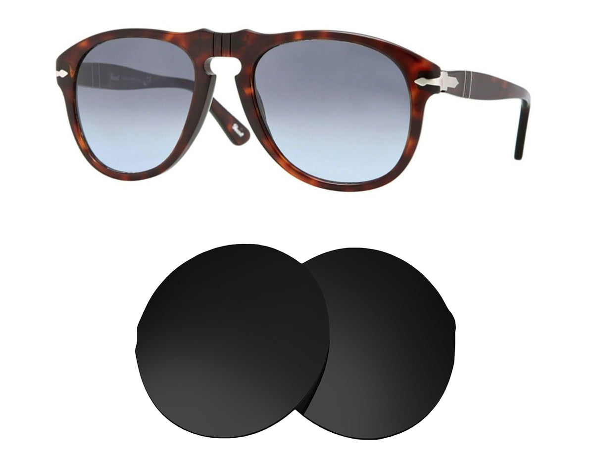 Persol PO0649 56mm Replacement Lenses by Seek Optics - Polarized & UV