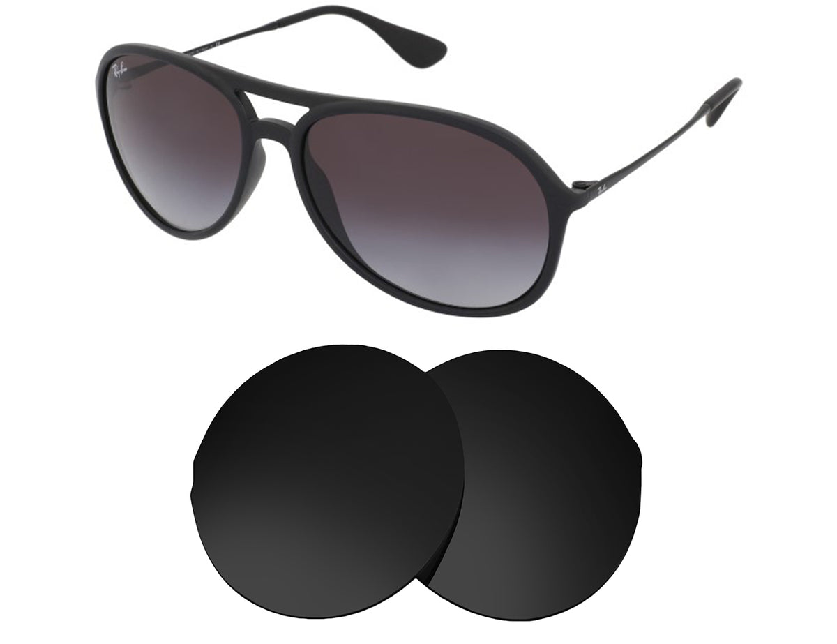 Ray Ban Replacement Lenses Alex RB4201 59mm by Seek Optics - Polarized