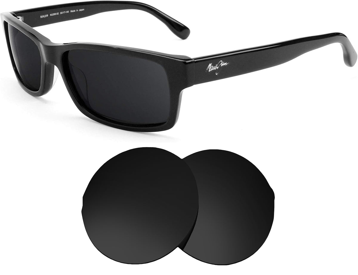 Maui Jim Hidden Pinnacle MJ298 Replacement Lenses by Seek Optics