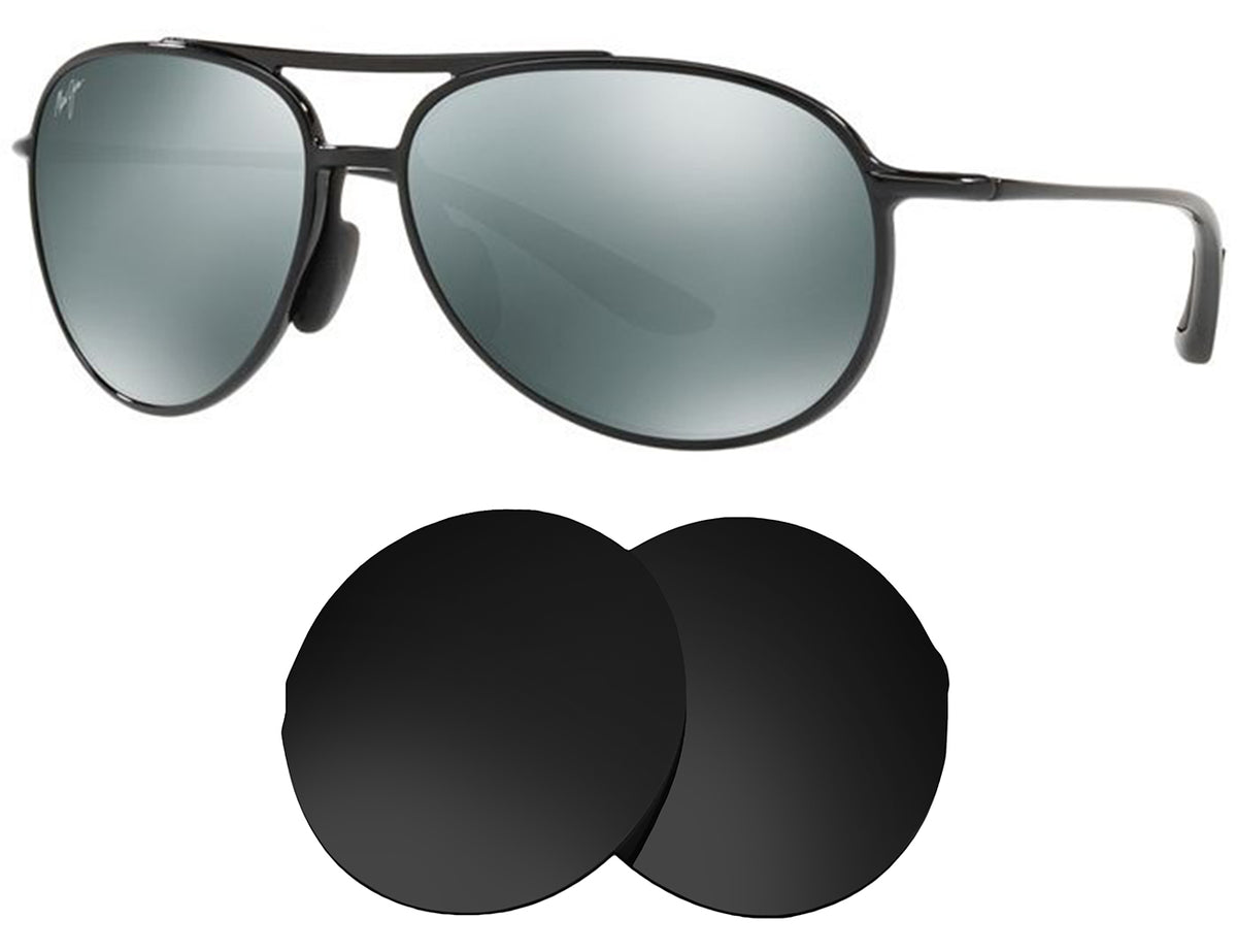 Maui Jim Alelele Bridge MJ438 Replacement Lenses by Seek Optics