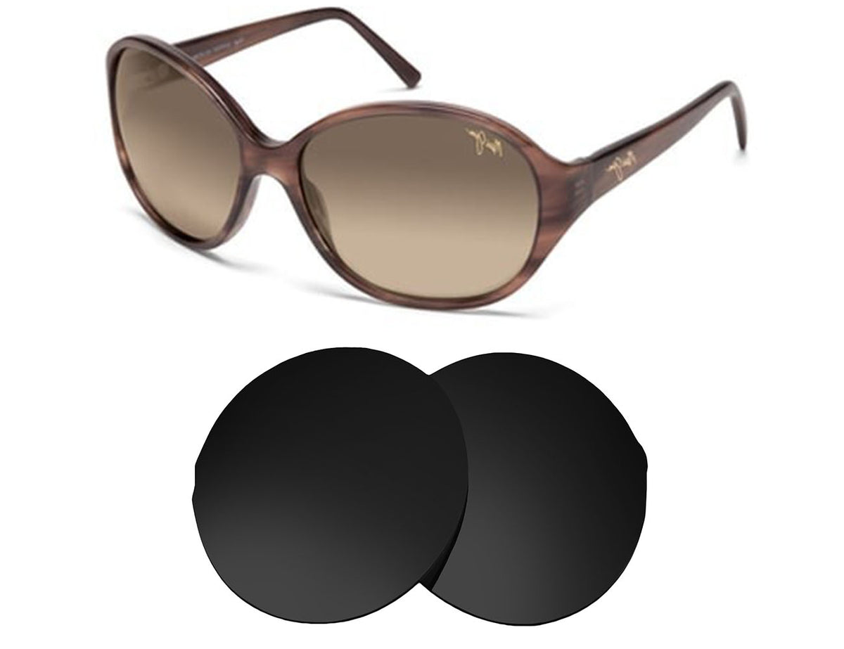 Maui Jim Ginger MJ221 Replacement Lenses by Seek Optics - Polarized