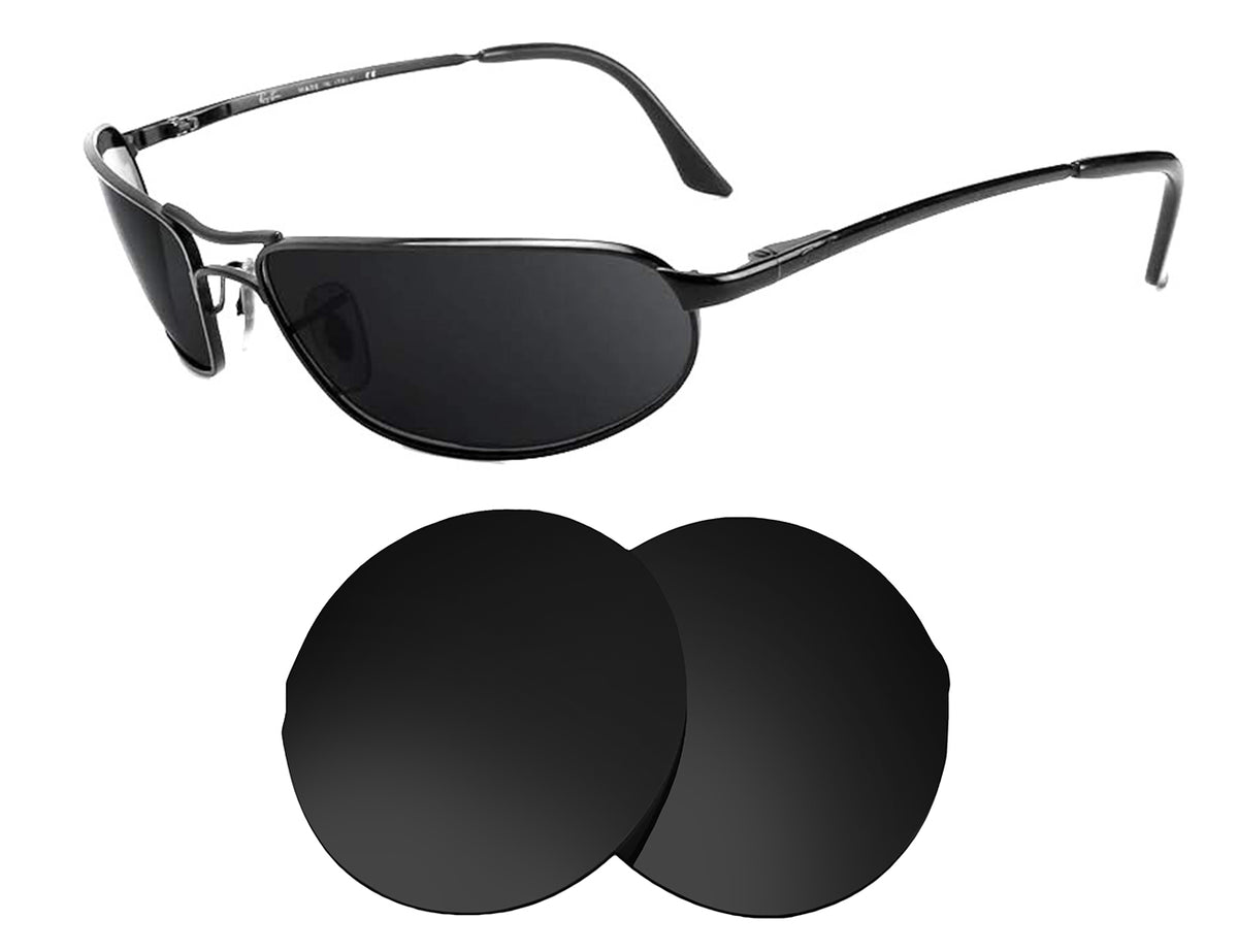 Ray Ban Replacement Lenses Curve RB3169 60mm by Seek Optics