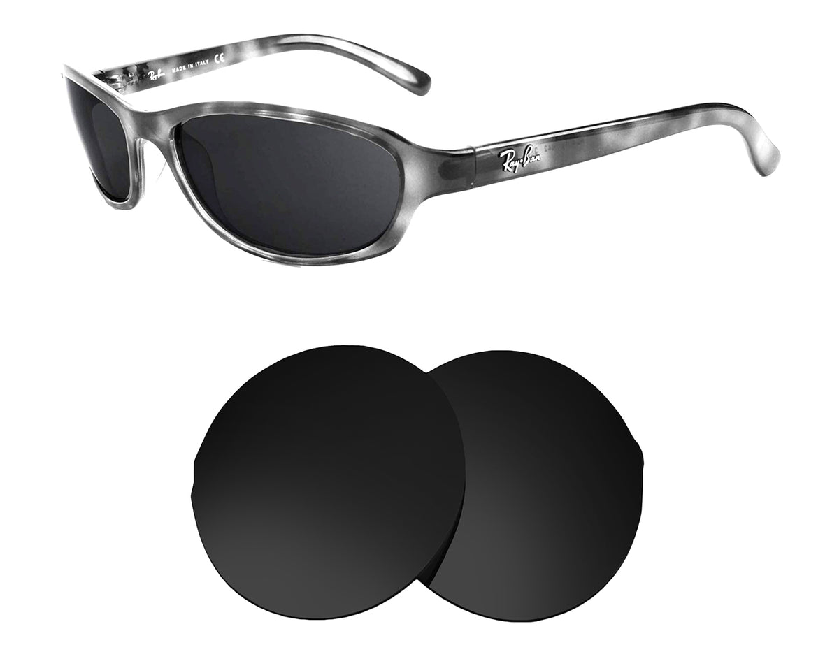 Ray Ban Replacement Lenses RB4076 58mm by Seek Optics - Polarized & UV