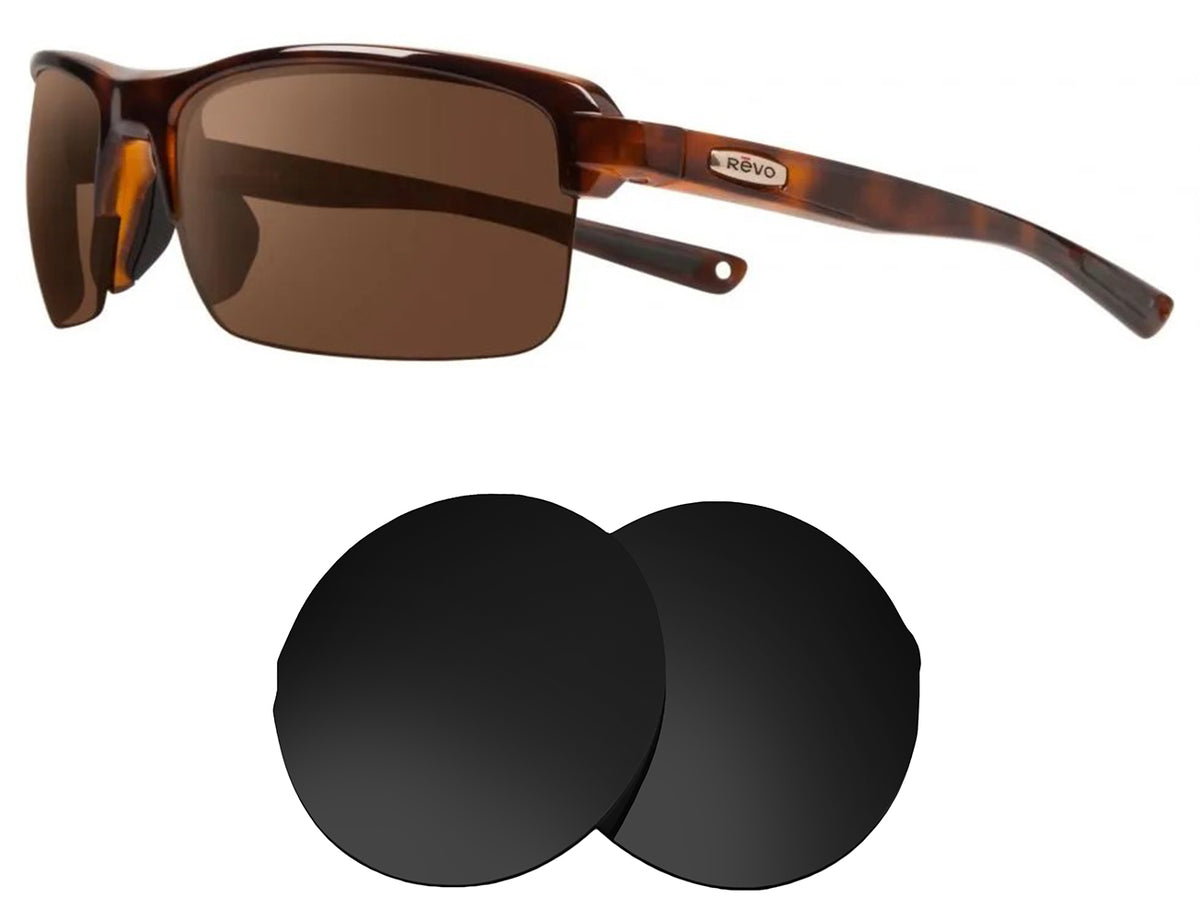 REVO Crux N Replacement Lenses by Seek Optics - Polarized & UV